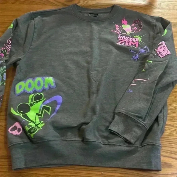 Nickelodeon | Tops | Nickelodeon Invader Zim Gir Gaz Dib Alien Destroy ...